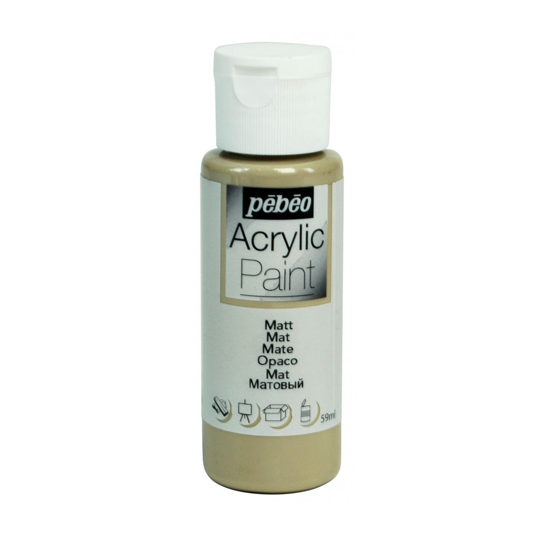 ACRYLIC PAINT TOPO OSCURO MATE – La Negra María